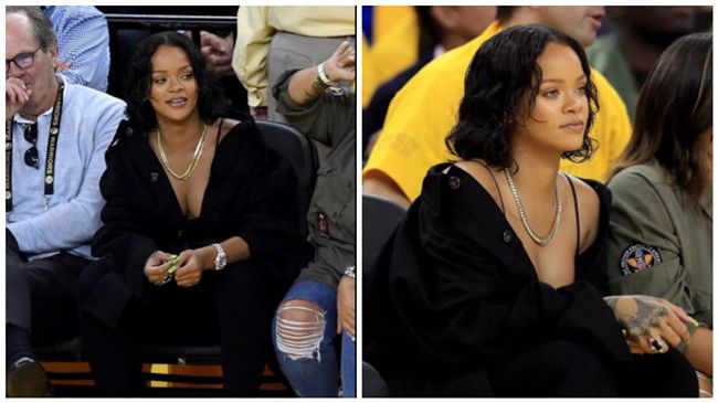 影／蕾哈娜深V現身NBA總冠軍賽 球評都分心惹！ | 娛樂星聞 | 三立新聞網 SETN.COM