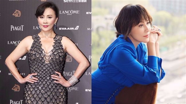 薑是老的辣！53歲劉嘉玲一脫成名…寶藍深V掉出白嫩滑乳 | 娛樂星聞 | 三立新聞網 SETN.COM