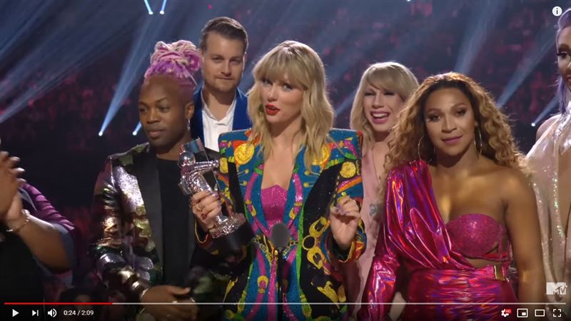 泰勒絲MTV霸氣開場獲最大殊榮！喊話白宮：尊重性別平權 | 娛樂星聞 | 三立新聞網 SETN.COM