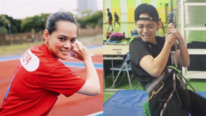 「紅隊女戰神」攀岩崩潰爆哭！吱吱淚奪MVP：勇敢克服它 | 娛樂星聞 | 三立新聞網 SETN.COM