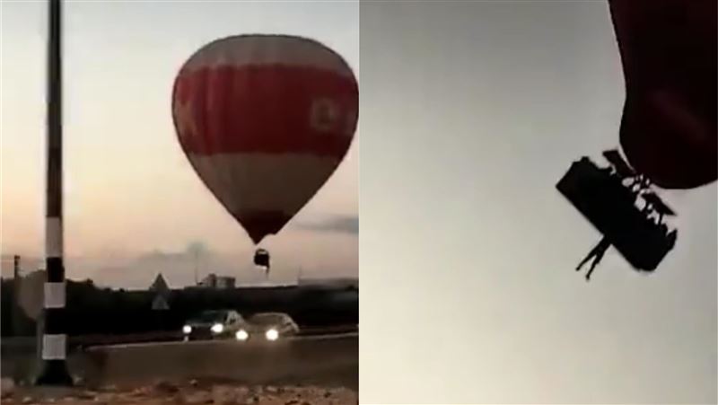 熱氣球升空！他離奇吊掛抓不住「高空墜亡」 驚悚影片流出 | 國際 | 三立新聞網 SETN.COM