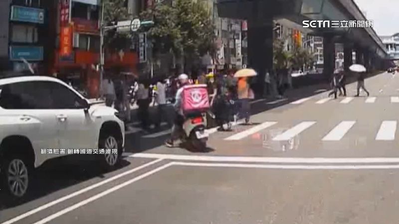 短短5秒5項違規！外送員挨罰5400？ 警方給答案了 | 生活 | 三立新聞網 SETN.COM