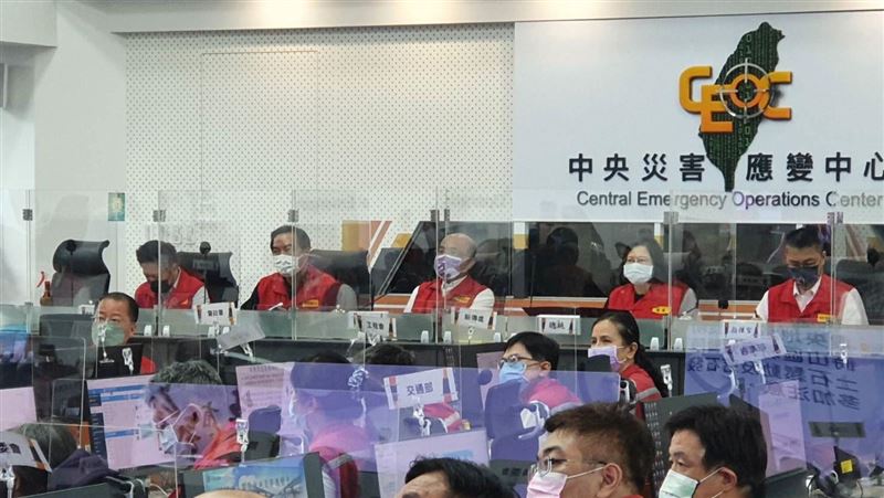 6.8強震釀1死79傷！ 蔡英文親赴中央災害應變中心 | 社會 | 三立新聞網 SETN.COM