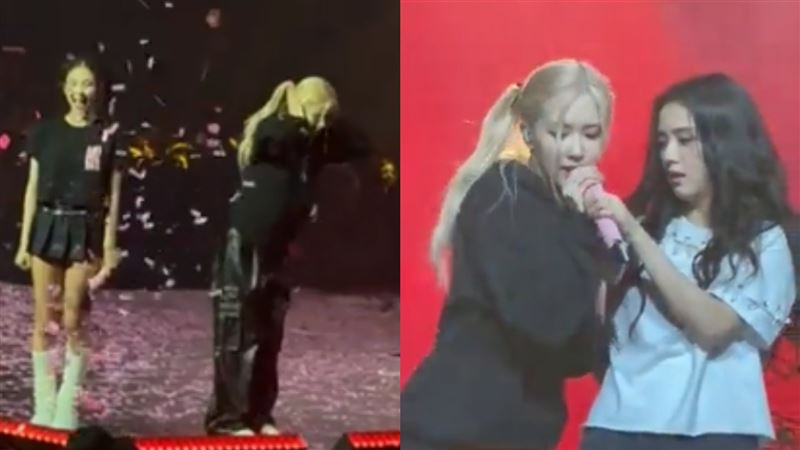 Rosé真的ON THE GROUND！BLACKPINK演唱會又出意外 Jisoo直接嚇壞 | 娛樂星聞