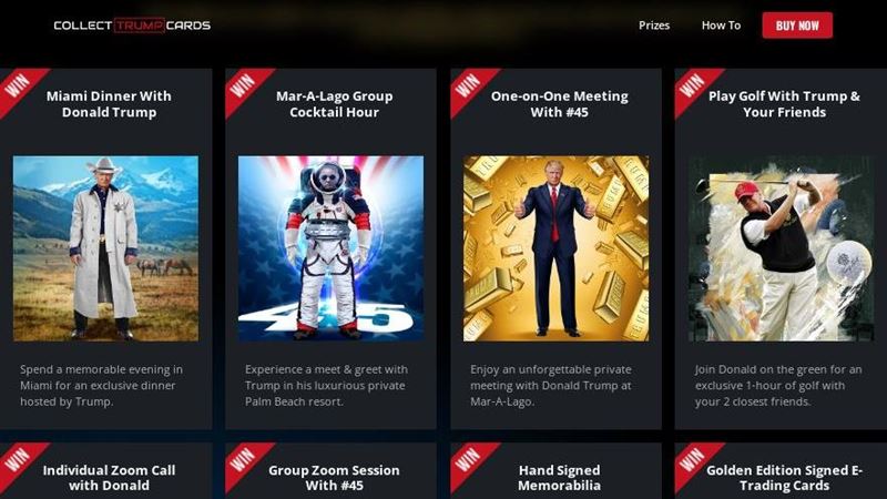 川普首發45款限量NFT！買全套還能共進晚餐 不到1天進帳破1億3千萬 | 國際 | 三立新聞網 SETN.COM