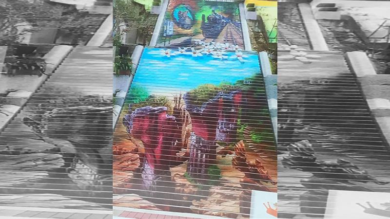 苗栗三義「3D彩繪天梯」全拆消失了！原因曝光 | 生活 | 三立新聞網 SETN.COM
