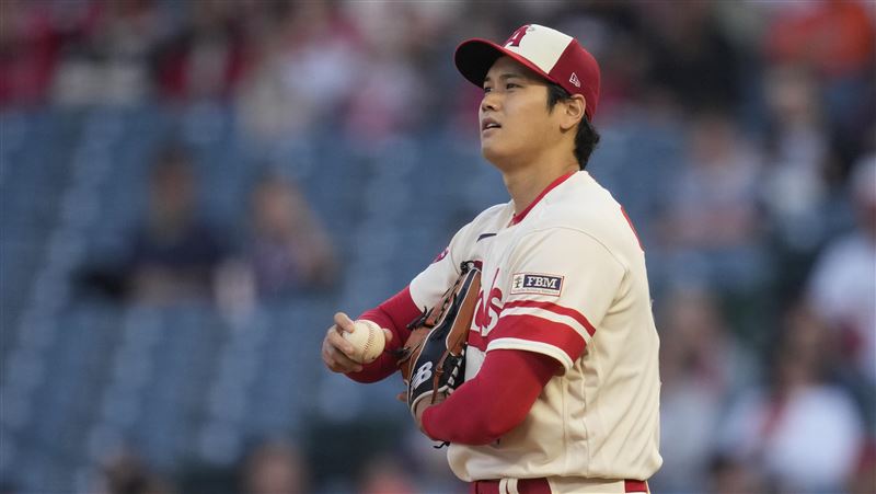 影／大谷翔平直球搭配6彩變化球 7局飆6K僅挨1安！2連勝 | 運動 | 三立新聞網 SETN.COM
