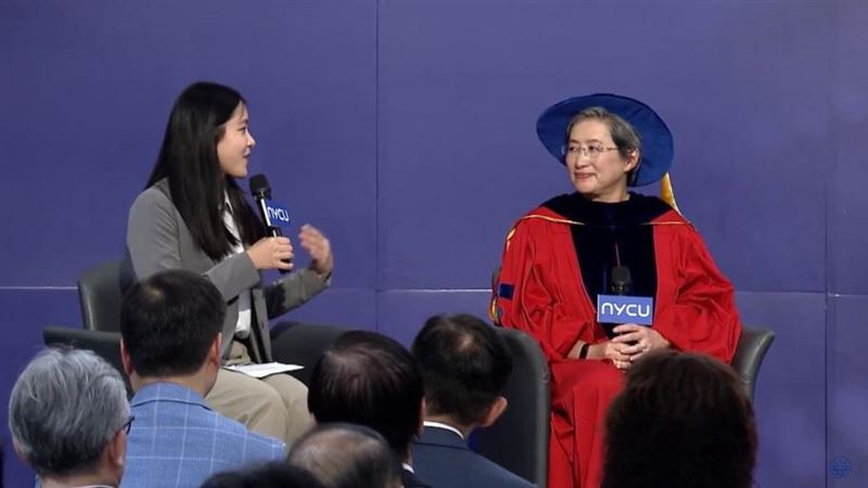 「感覺自己變年輕了」蘇姿丰對談學生「call me Lisa」 曝愛上理工原因 | 生活 | 三立新聞網 SETN.COM