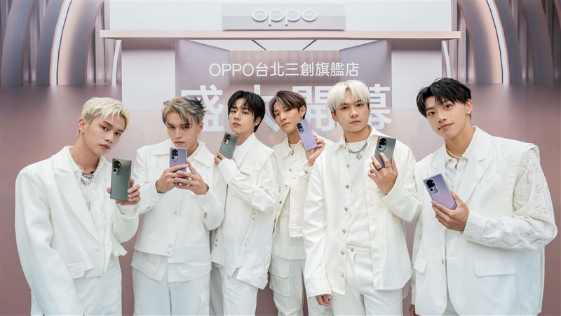 OPPO台北三創旗艦店舉辦開幕剪綵 特邀當紅團體《Ozone》站台 | 生活 | 三立新聞網 SETN.COM