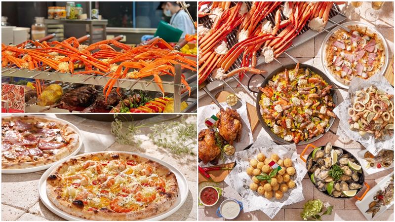 寒舍艾美buffet升級！南義地中海美食登場 「奶油松葉蟹」無限吃到飽 | 旅遊 | 三立新聞網 SETN.COM