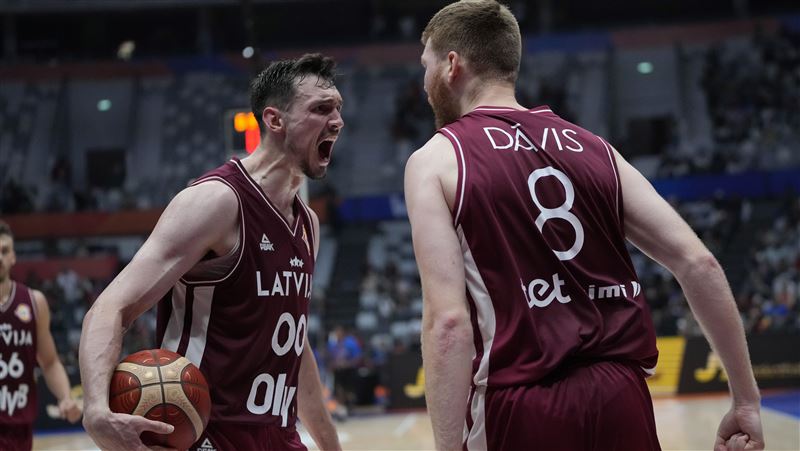 拉脫維亞團隊戰力出色！104比84大勝巴西 世界盃男籃晉級8強 | 運動 | 三立新聞網 SETN.COM