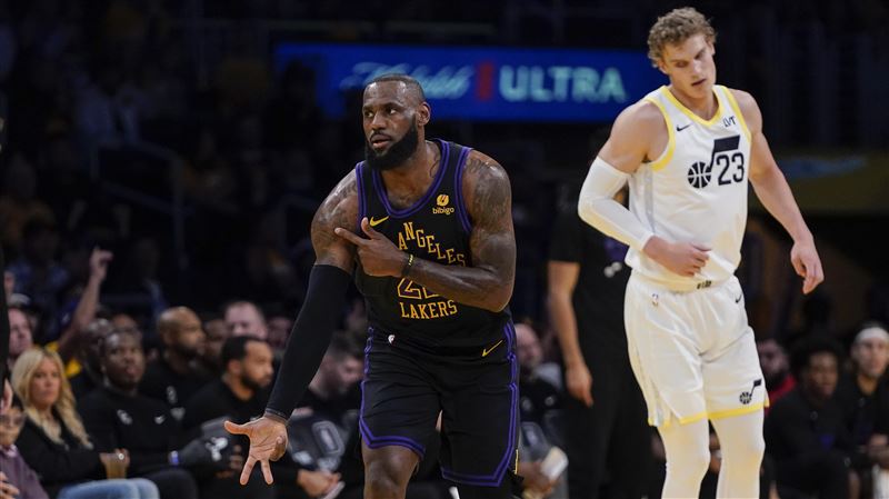 三分線外命中！詹姆斯生涯得分突破39000分 NBA史上第1人 | 運動 | 三立新聞網 SETN.COM