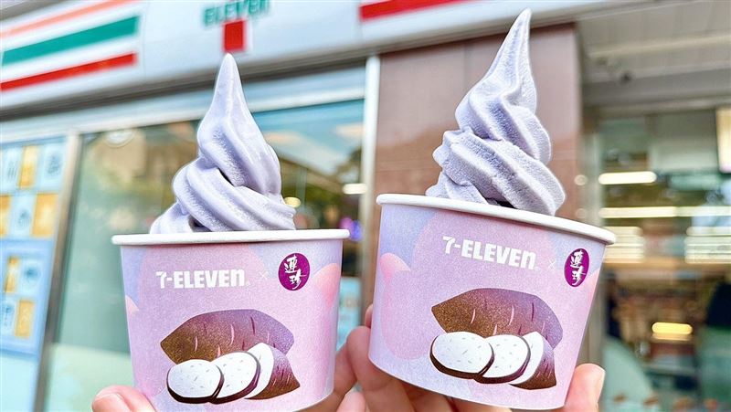 7-ELEVEN聯名「連珍」推芋香牛奶霜淇淋 全家抹茶「技」應戰 | 生活 | 三立新聞網 SETN.COM