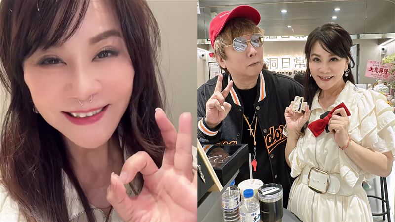 龍千玉挑戰鼻環造型！62歲「玉女形象大轉變」歌迷驚問：會痛嗎？ | 娛樂星聞 | 三立新聞網 SETN.COM