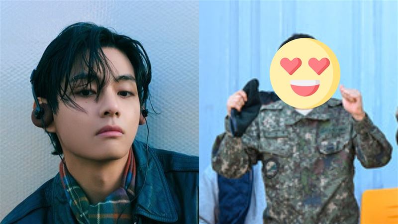 BTS V軍裝現身應援 呆萌短髮模樣曝光…開心對鏡頭比YA全場瘋狂 | 娛樂星聞
