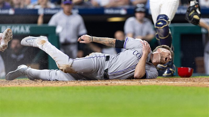 MLB／9局上2出局派投手代跑超前分 本壘攻防戰出局還受傷 | 運動 | 三立新聞網 SETN.COM