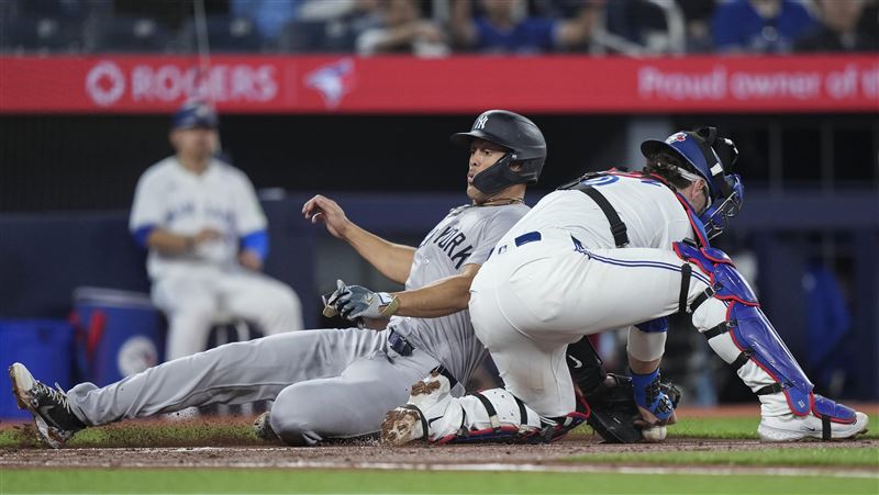 MLB／左外野手接到球還沒繞過三壘 史坦頓跑超慢竟然得分 | 運動 | 三立新聞網 SETN.COM