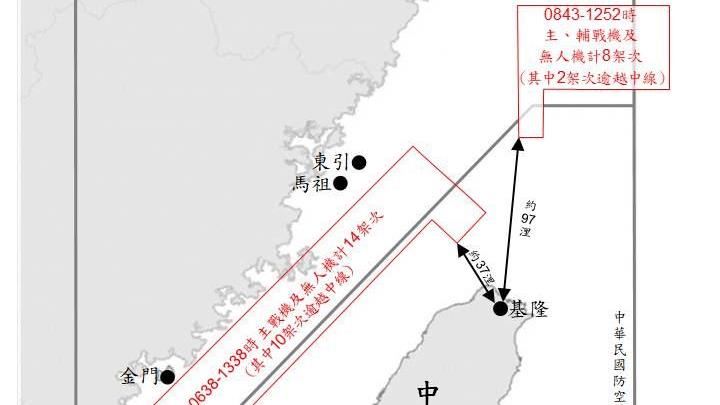 共機侵門踏戶！距基隆37浬 學者：520前對台政治壓迫 | 政治 | 三立新聞網 SETN.COM