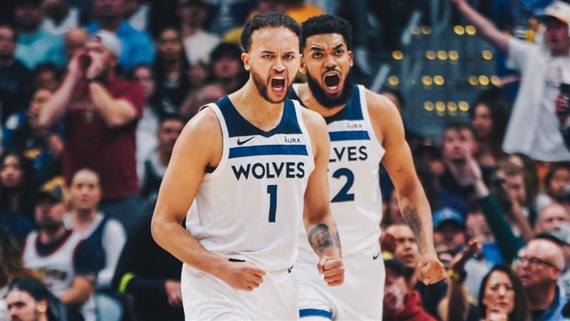 NBA季後賽／沒戈貝爾照樣守到金塊懷疑人生 灰狼系列賽豪取2連勝 | 運動 | 三立新聞網 SETN.COM