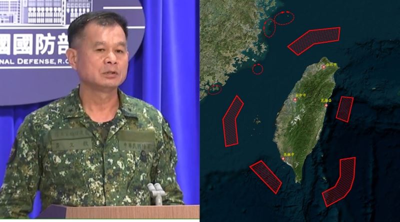 掌握中共軍演抵近24海浬線！國防部：15作戰艦、33共機進入我應變區 | 政治 | 三立新聞網 SETN.COM