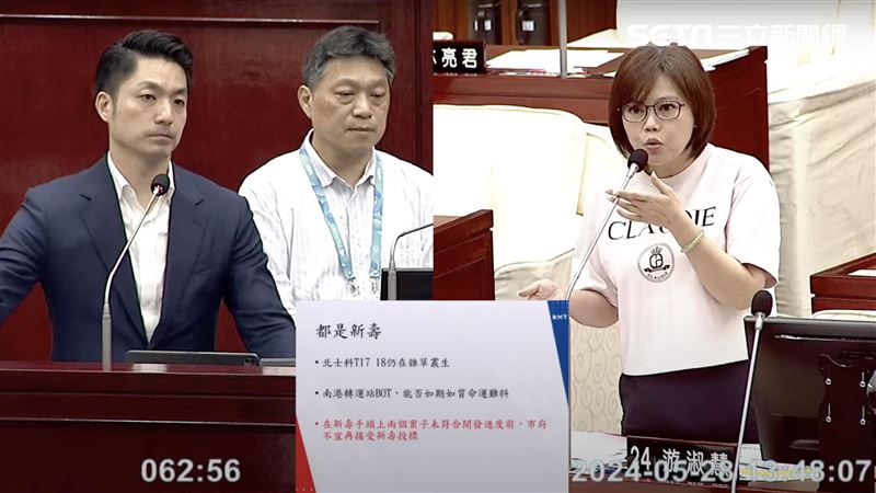 都是新光人壽！游淑慧爆南港轉運站BOT延宕 蔣萬安撂重話：不予接受 | 政治 | 三立新聞網 SETN.COM