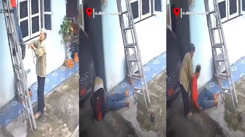 水電工觸電昏迷「卡在梯子上」 82歲嬤看YouTube救人搶贏死神 | 國際 | 三立新聞網 SETN.COM