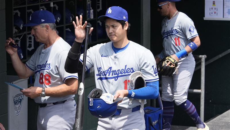 MLB／大谷翔平單場雙安 道奇9局下開劇場！2次傳球失誤被老虎說再見 | 運動 | 三立新聞網 SETN.COM