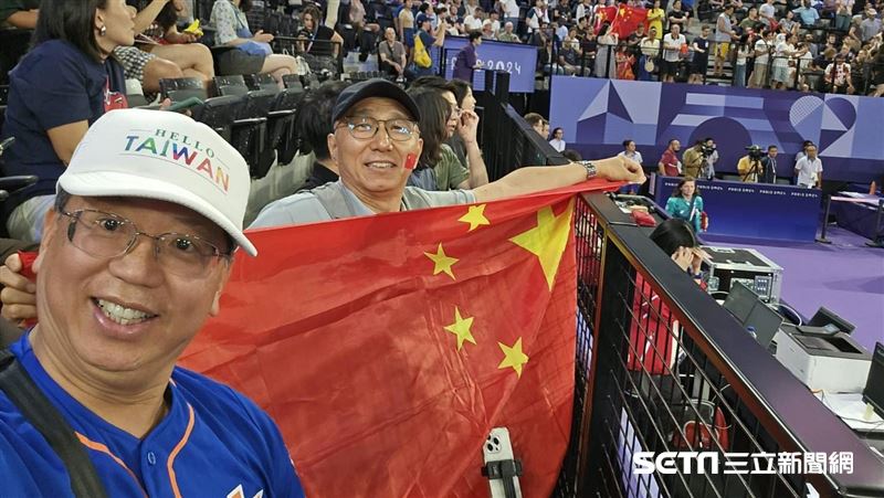 獨家／企業總裁穿Taiwan1球衣看奧運 中國觀眾竟興奮邀合照 | 運動 | 三立新聞網 SETN.COM