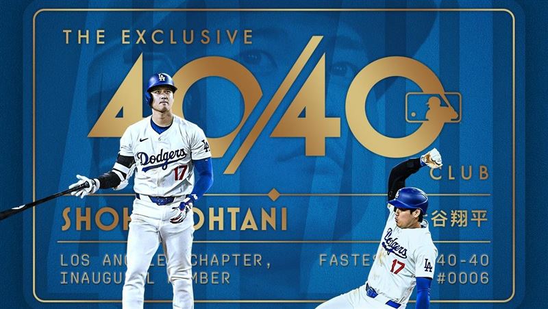 MLB／道奇隊史首位40轟40盜 大谷翔平要挑戰同年拿下MVP紀錄 | 運動 | 三立新聞網 SETN.COM