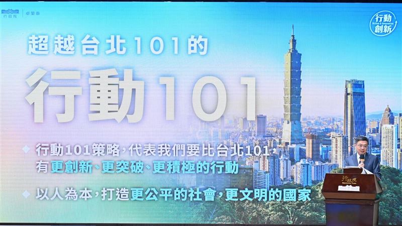 宣示「行動101策略」 卓榮泰：開放政府再進化、各部會設永續長推淨零 | 政治 | 三立新聞網 SETN.COM