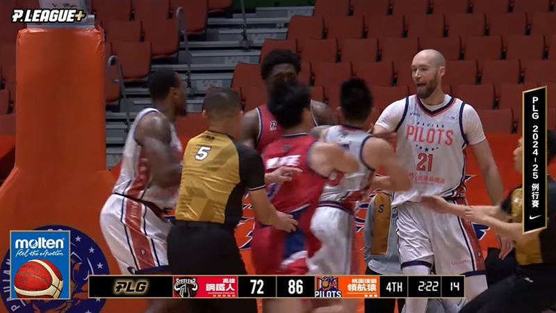 PLG／領航猿笑納4連勝末節卻與鋼鐵人爆衝突 本土一哥盧峻翔解釋了 | 運動 | 三立新聞網 SETN.COM