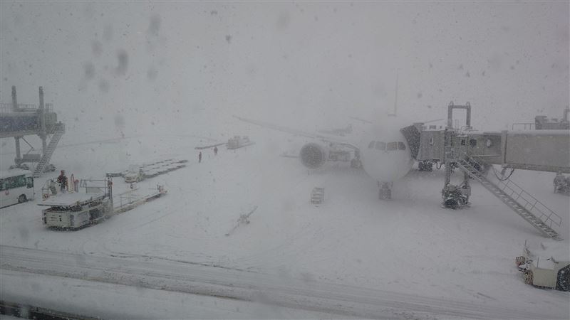 暴風雪強襲北海道！新千歲機場118航班停飛 1650旅客打地鋪過夜 | 國際 | 三立新聞網 SETN.COM