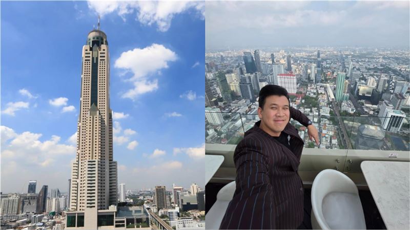 泰國最高飯店驚傳「被震歪」！老闆兒曬81樓喝咖啡照：超堅固 | 國際 | 三立新聞網 SETN.COM