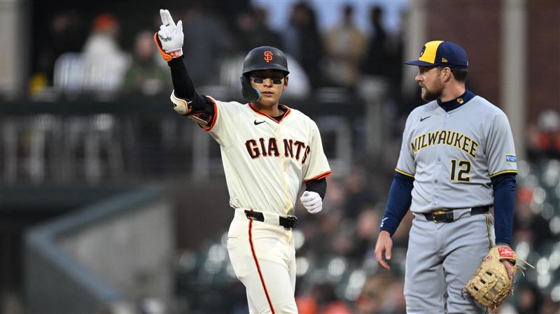 MLB／「風之孫」李政厚首打席敲二壘安打 11支巨人第1、並列聯盟第1 | 運動 | 三立新聞網 SETN.COM