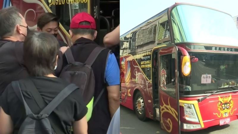 國民黨號召5萬人「戰獨裁」！高雄一早45輛遊覽車北上 藍委稱自費的 | 政治 | 三立新聞網 SETN.COM