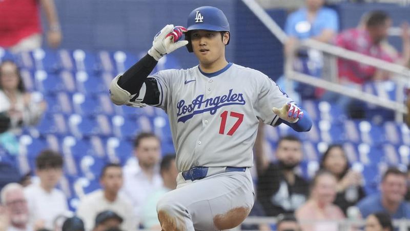 MLB／大谷翔平敲三壘打！連4打席上壘 「MVP打線」連2局串聯！道奇大勝 | 運動 | 三立新聞網 SETN.COM