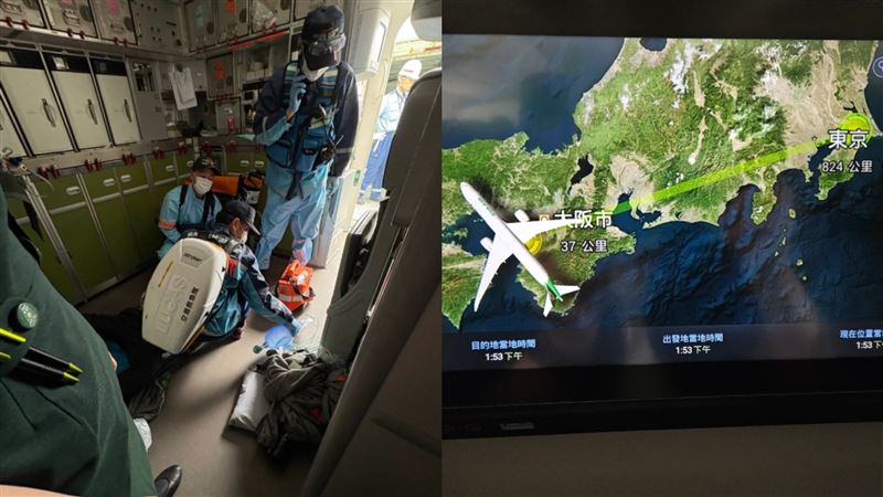 獨／乘客OHCA長榮航急降大阪！護理師機上搶命「本尊現身」：為這刻存在 | 生活 | 三立新聞網 SETN.COM
