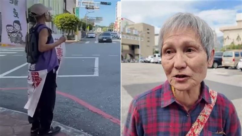 80歲葉春蓮挺罷傅！現身街頭鞠躬「從早站到晚」 當地人都看哭了 | 政治 | 三立新聞網 SETN.COM