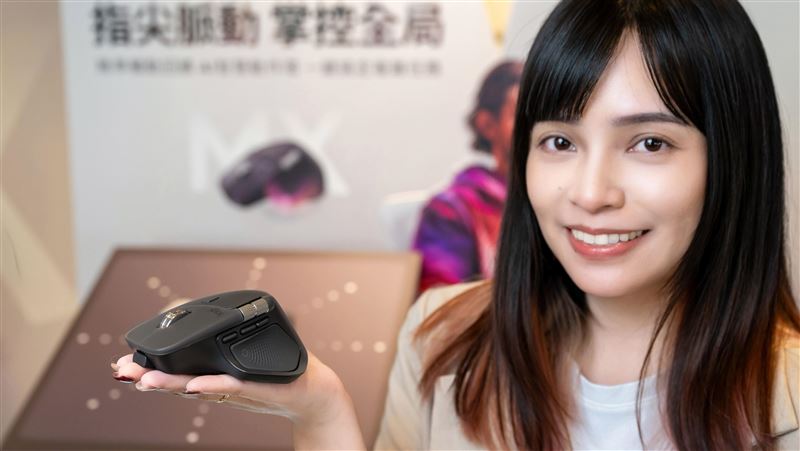 首搭載觸覺回饋！Logitech MX Master 4無線滑鼠一鍵啟動AI | 科技 | 三立新聞網 SETN.COM