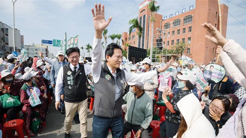 林俊憲麻豆成立後援會湧7500人 綠營大咖齊站台 | 政治 | 三立新聞網 SETN.COM